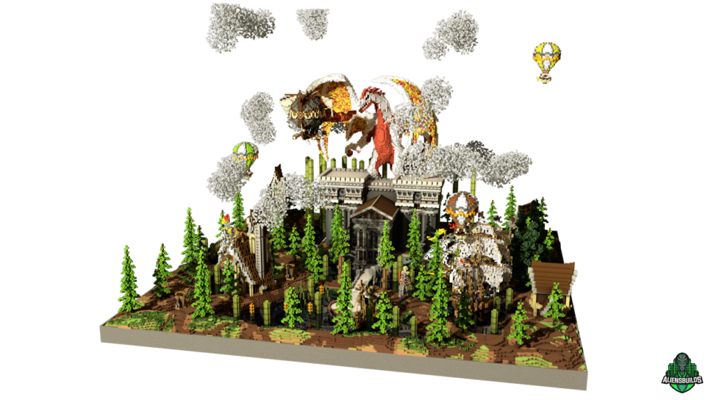 🐲 Dragon Lobby | AliensBuilds Store