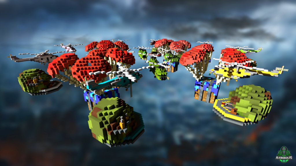 Shop | AliensBuilds Store | Minecraft Maps From Another World